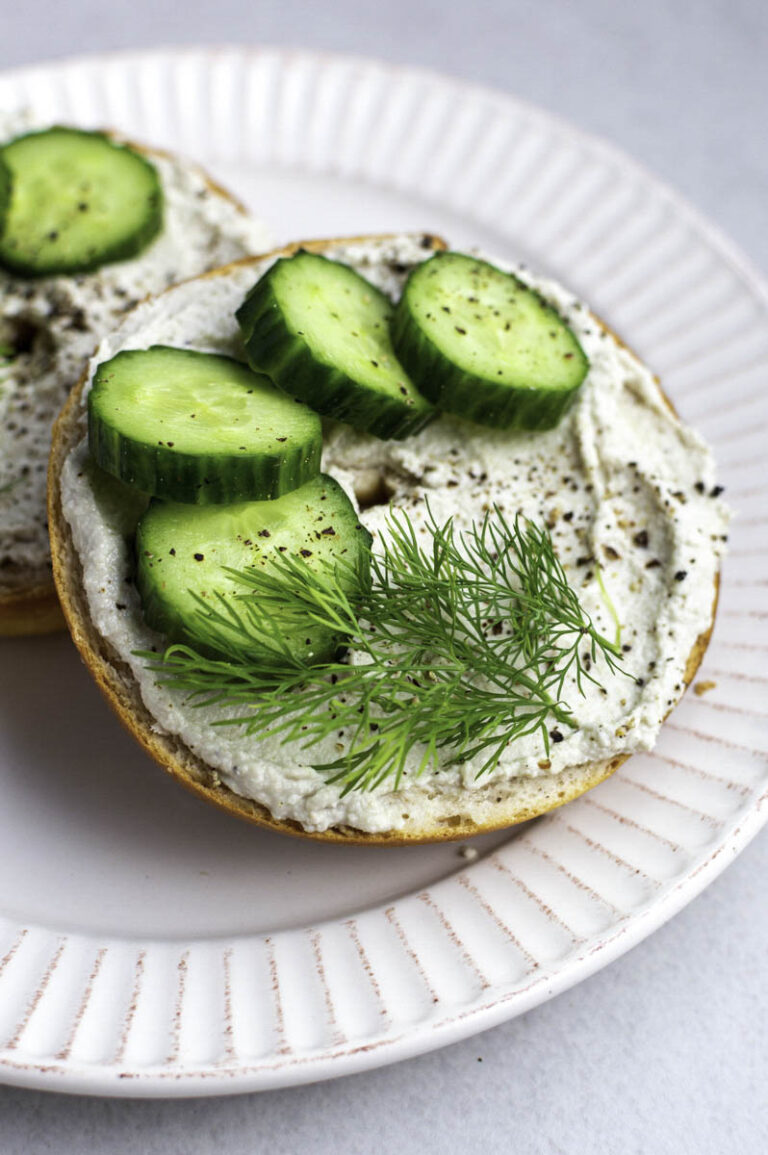 Sunflower Seed Cream Cheese - Easy Vegan Recipe