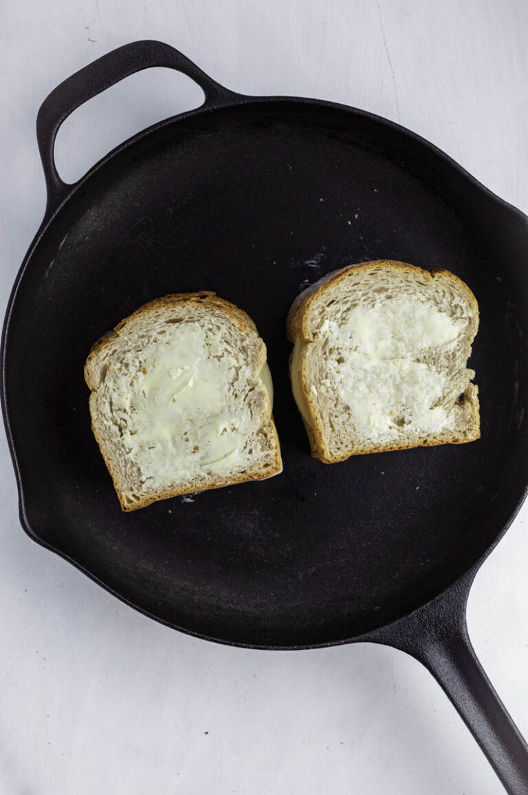Provolone Grilled Cheese with Honey (Stovetop, Oven, and Air Fryer)