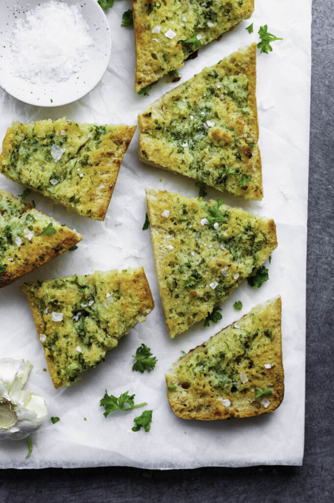 Easy Garlic Ciabatta Bread Recipe - Sunglow Kitchen