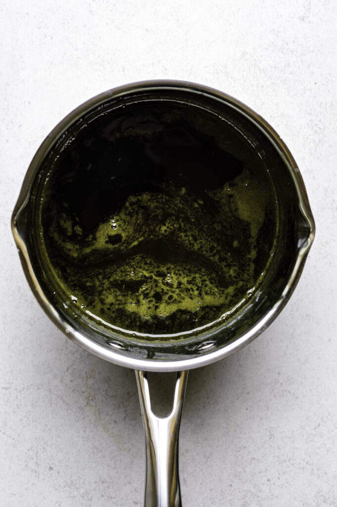 Matcha Syrup (Green Tea Simple Syrup) - Sunglow Kitchen