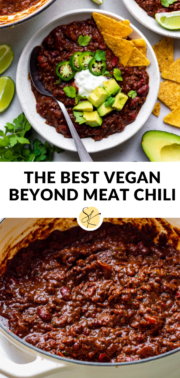 The Best Beyond Meat Chili - Sunglow Kitchen