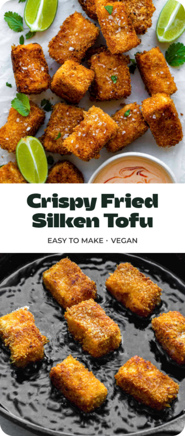 Super Crispy Fried Silken Tofu (Vegan) - Sunglow Kitchen