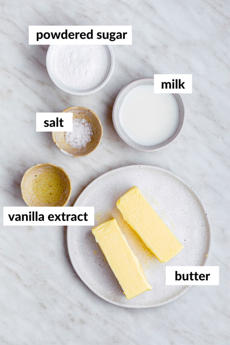 Homemade Cinnamon Roll Icing Without Cream Cheese - Sunglow Kitchen