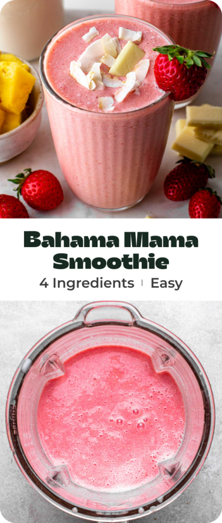 Bahama Mama Tropical Smoothie Copycat - Sunglow Kitchen