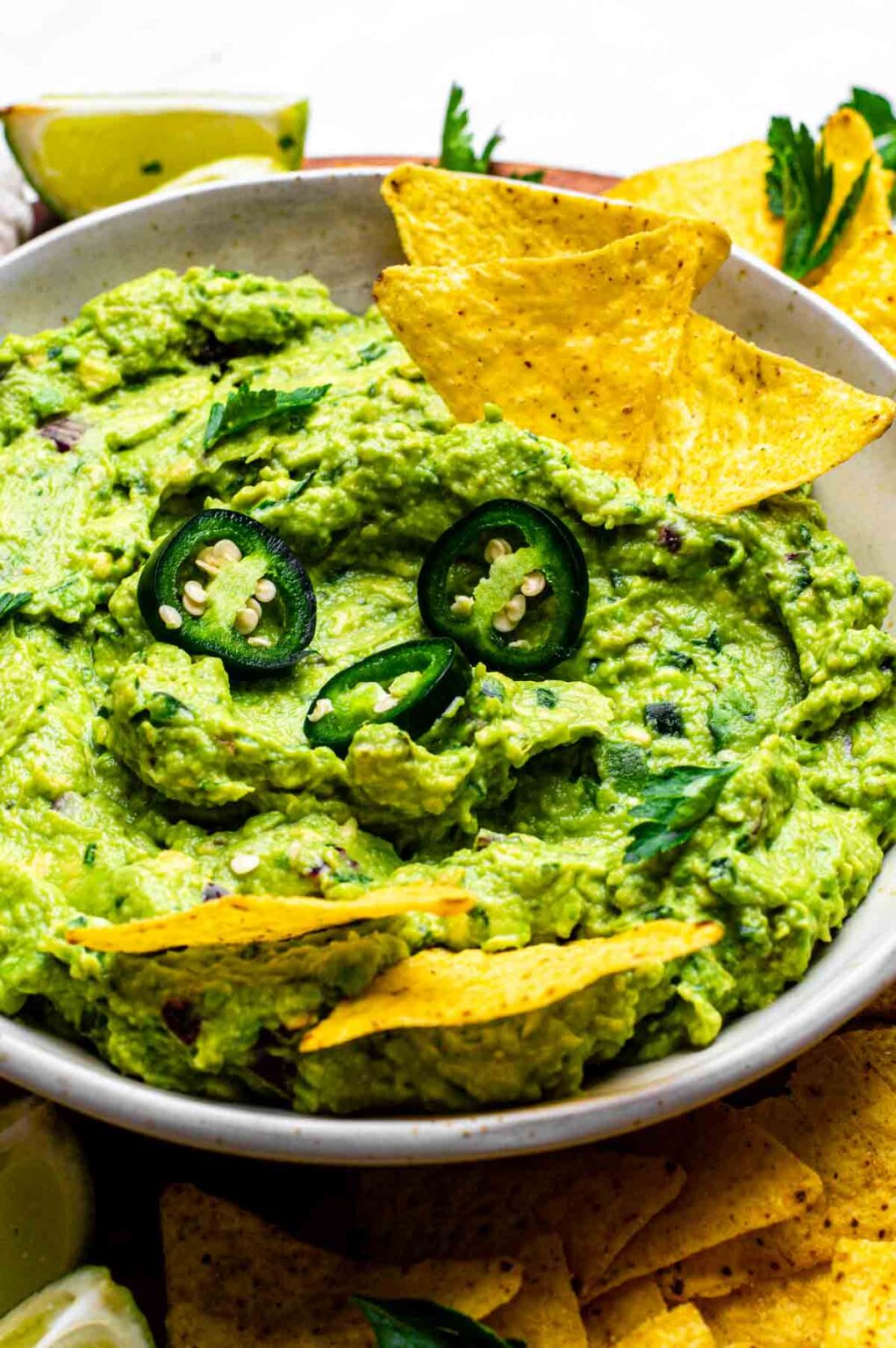 Homemade Guacamole Without Cilantro - Sunglow Kitchen