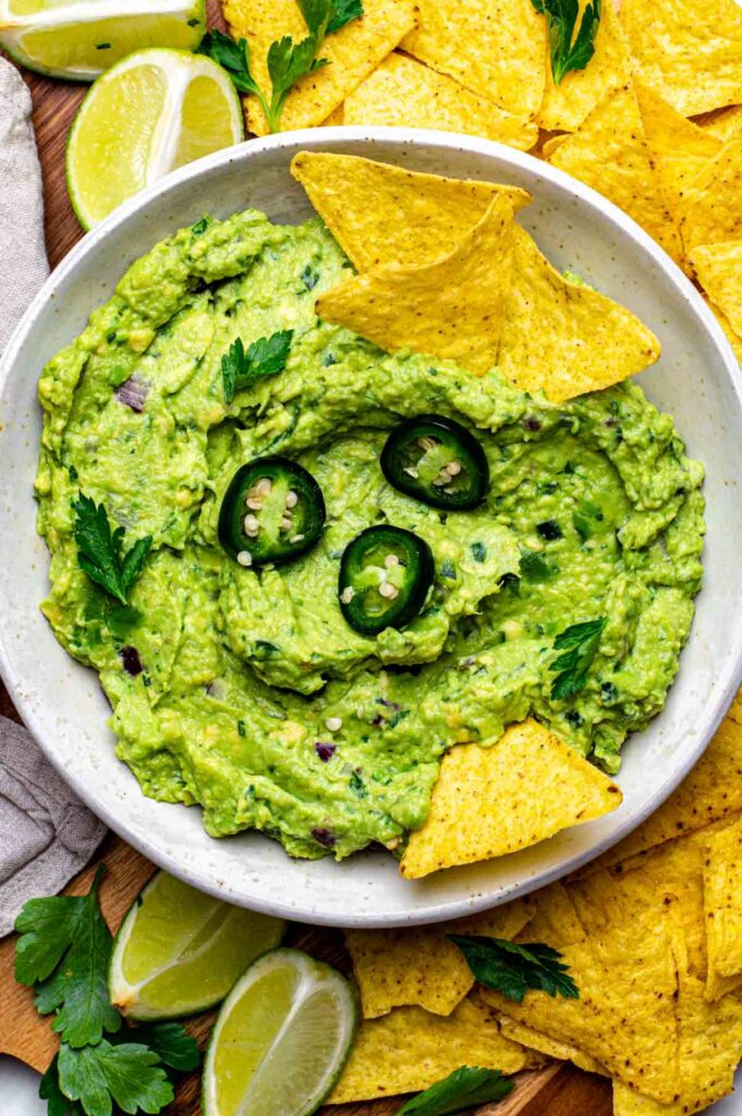 Homemade Guacamole Without Cilantro - Sunglow Kitchen