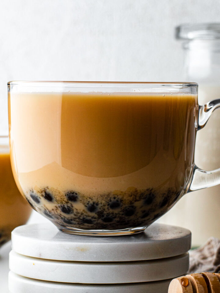 Oreo Bubble Milk Tea (Cookies and Cream Boba)