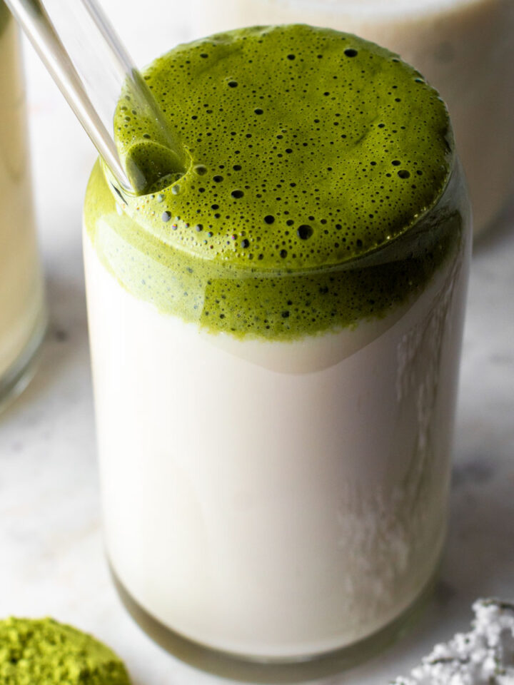 Matcha Syrup (Green Tea Simple Syrup) - Sunglow Kitchen