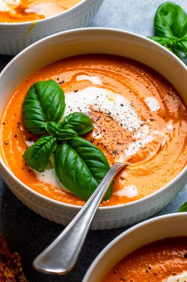 Simple Pumpkin Tomato Soup - Sunglow Kitchen